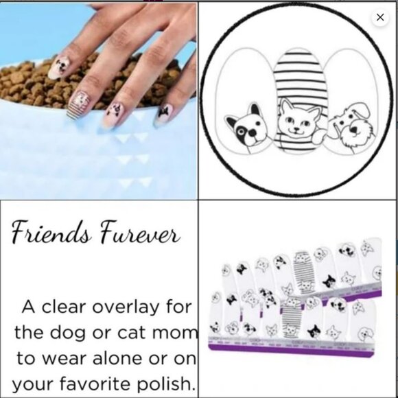Color Street | Makeup | Color Street Friends Furever Nail Strips Clear ...